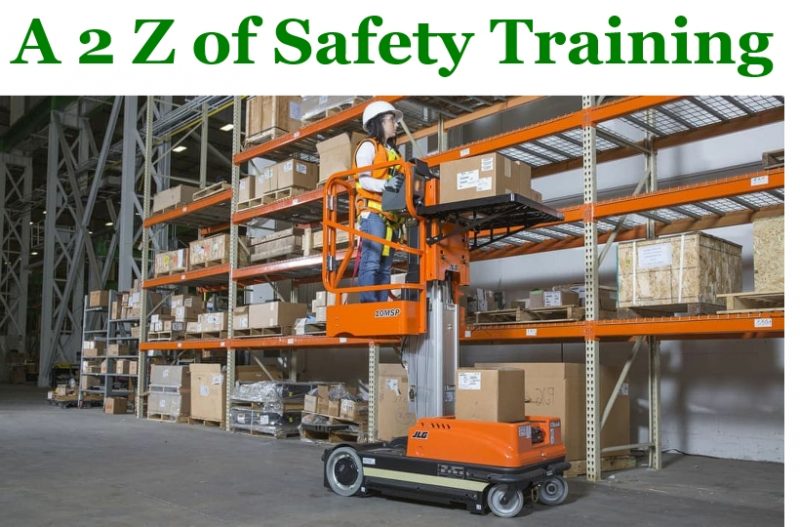 Order Picker - our A 2 Z of Safety Training